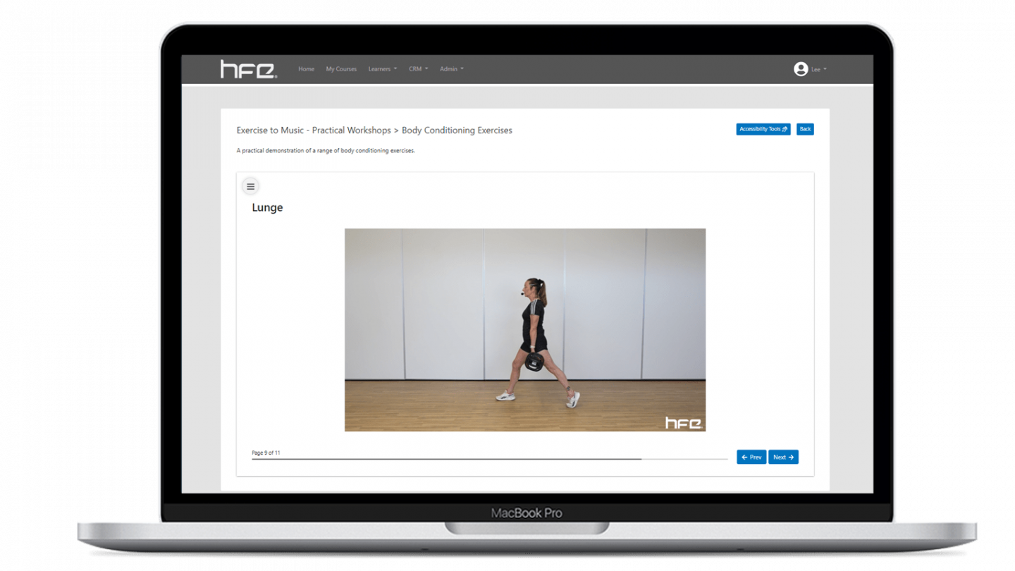 Level 2 Exercise to Music Instructor Course | HFE